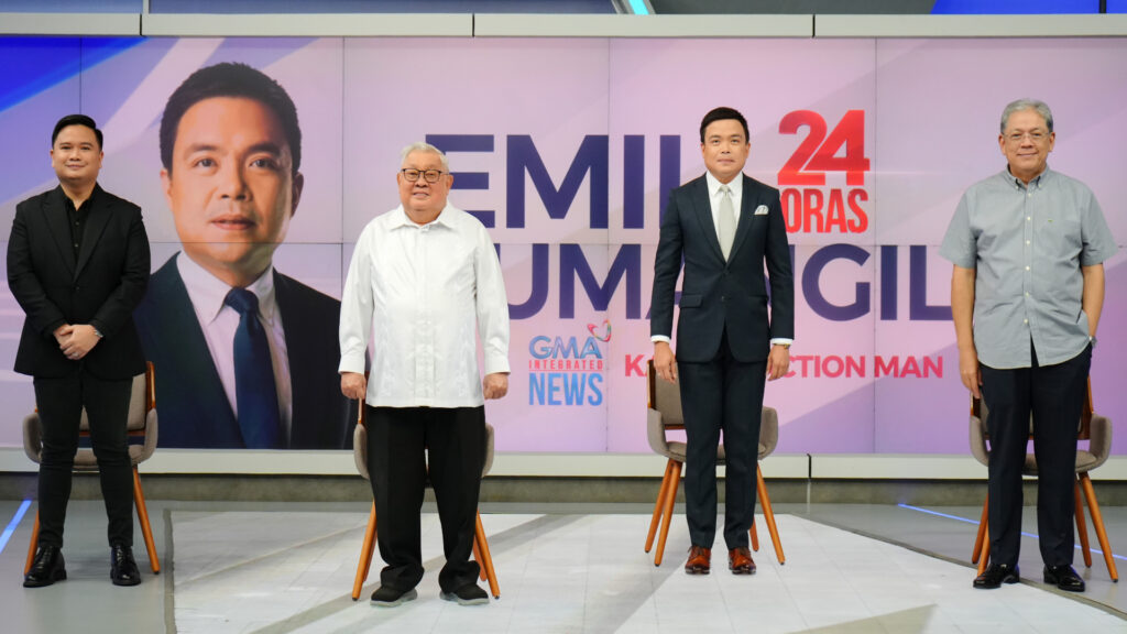Emil Sumangil Is Now Officially Part Of 24 Oras - Society Magazine