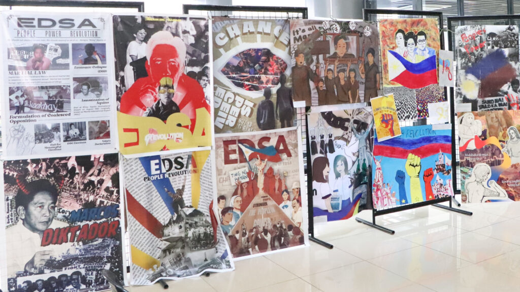 Students Mount EDSA Revolution Anniversary Exhibit - Society Magazine