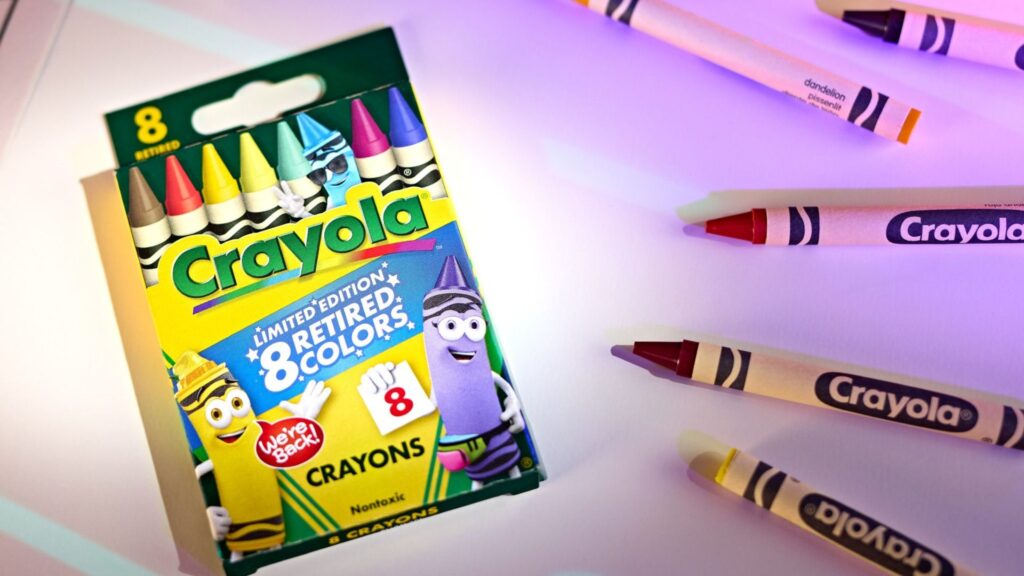 Crayola Brings Nostalgia Back With Dandelion And Seven Classic Crayon ...
